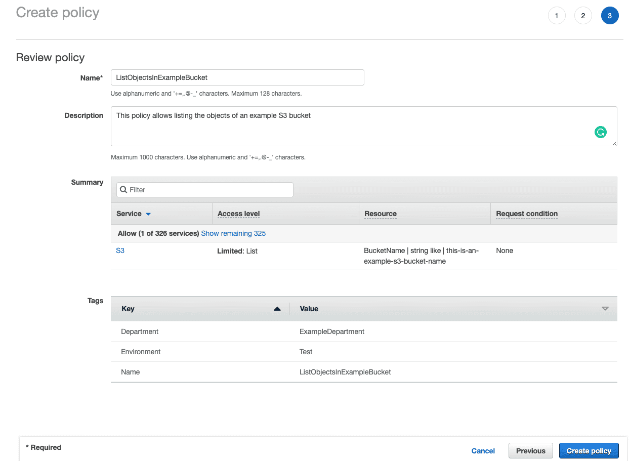 AWS IAM Policies : Creating an IAM Policy & Best Practices