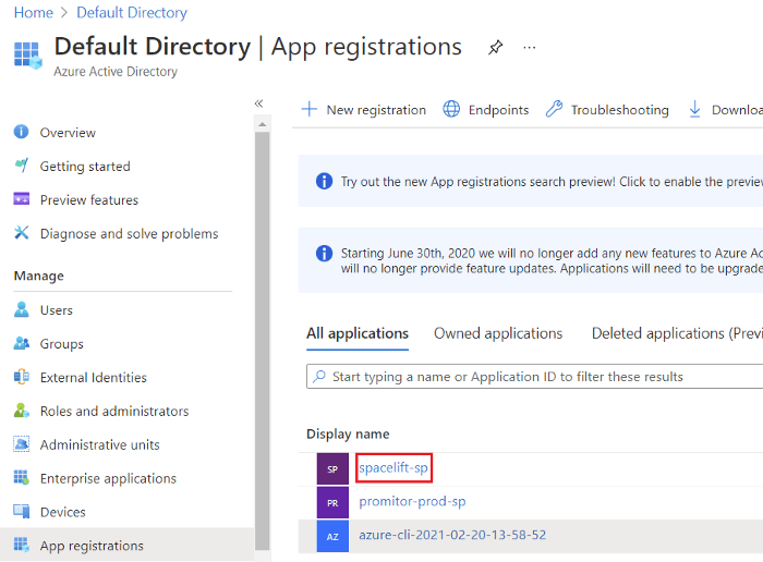 Managing Azure Resources using Spacelift