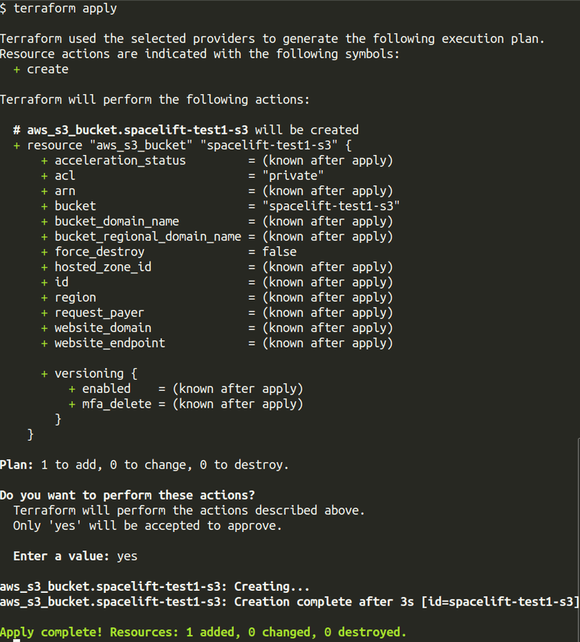 Creating an AWS S3 Bucket Using Terraform - Example