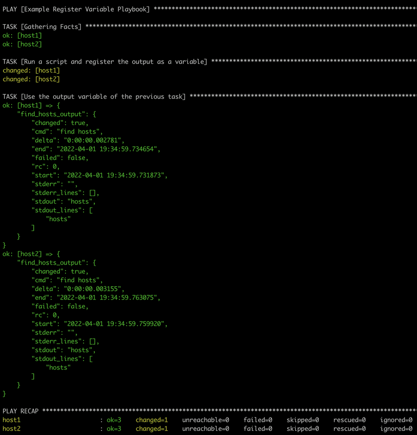 Ansible Variables How To Use Different Types Of Ansible Variables