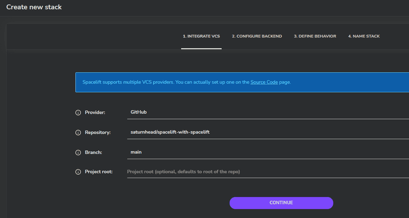 Deploying Spacelift Stack with Spacelift Terraform Provider
