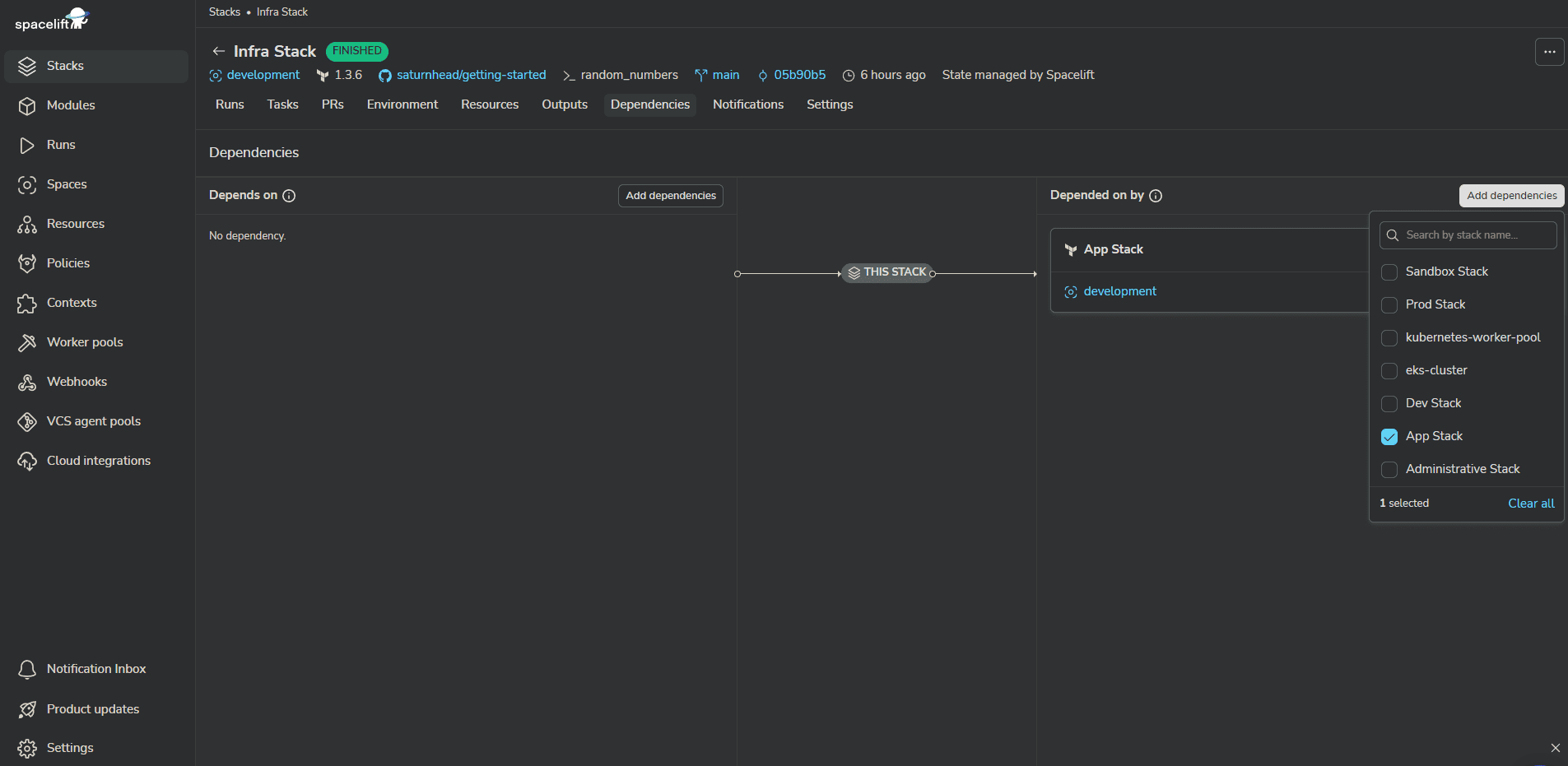 Introducing Spacelift Stack Dependencies Feature