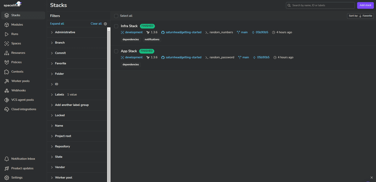 Introducing Spacelift Stack Dependencies Feature