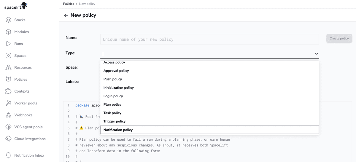 Introducing Spacelift Notification Policies