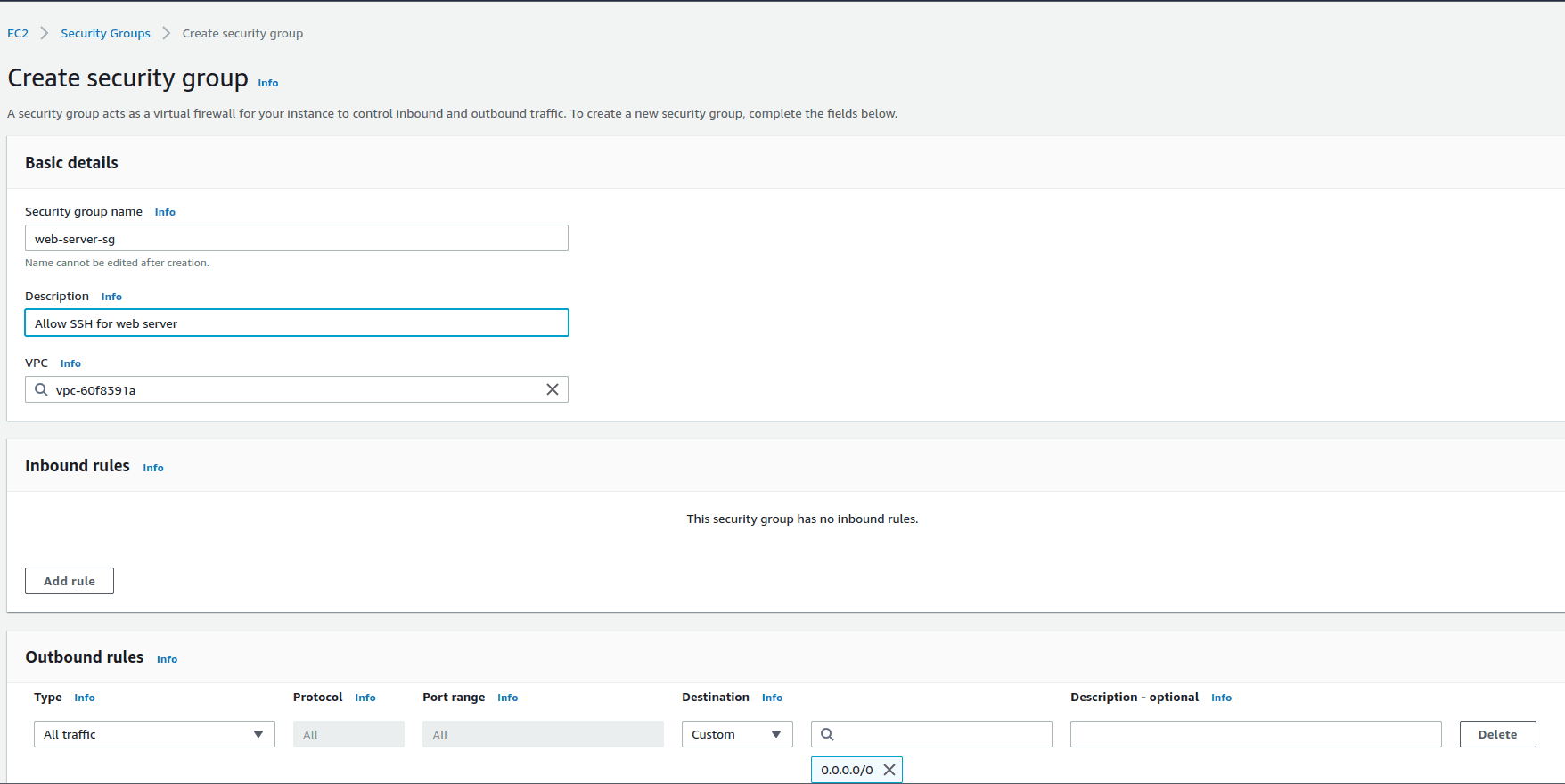 Managing AWS Security Groups Through Terraform