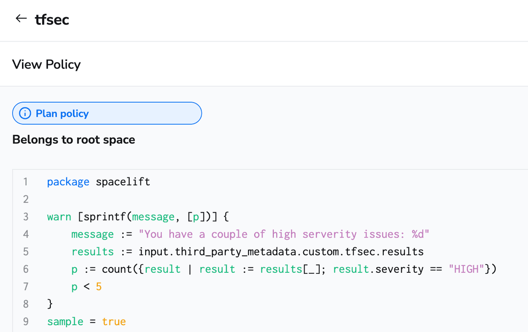 Integrating Security Tools With Spacelift Using Custom Inputs