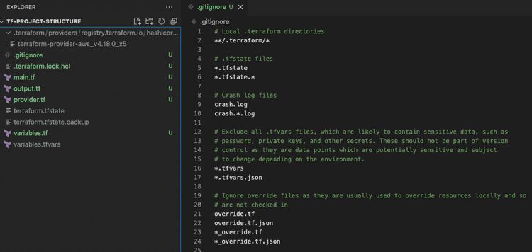 Terraform Files - How to Structure Terraform Project