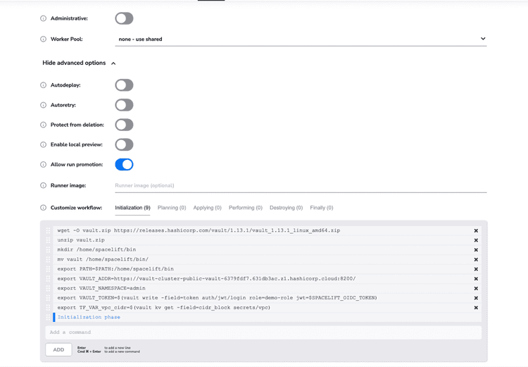Vault Integration in Spacelift