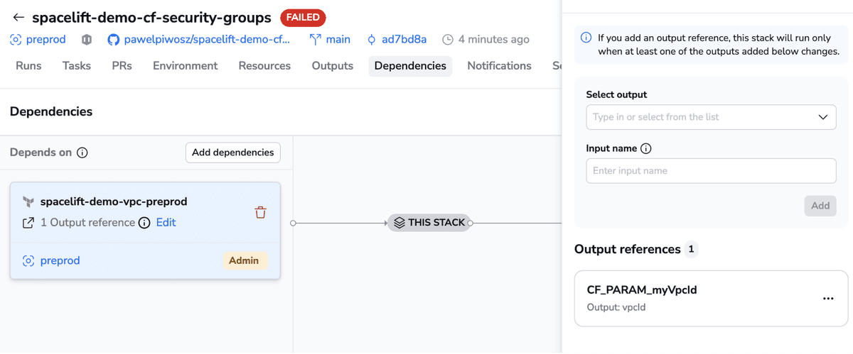 Introducing Stack Dependencies v.2