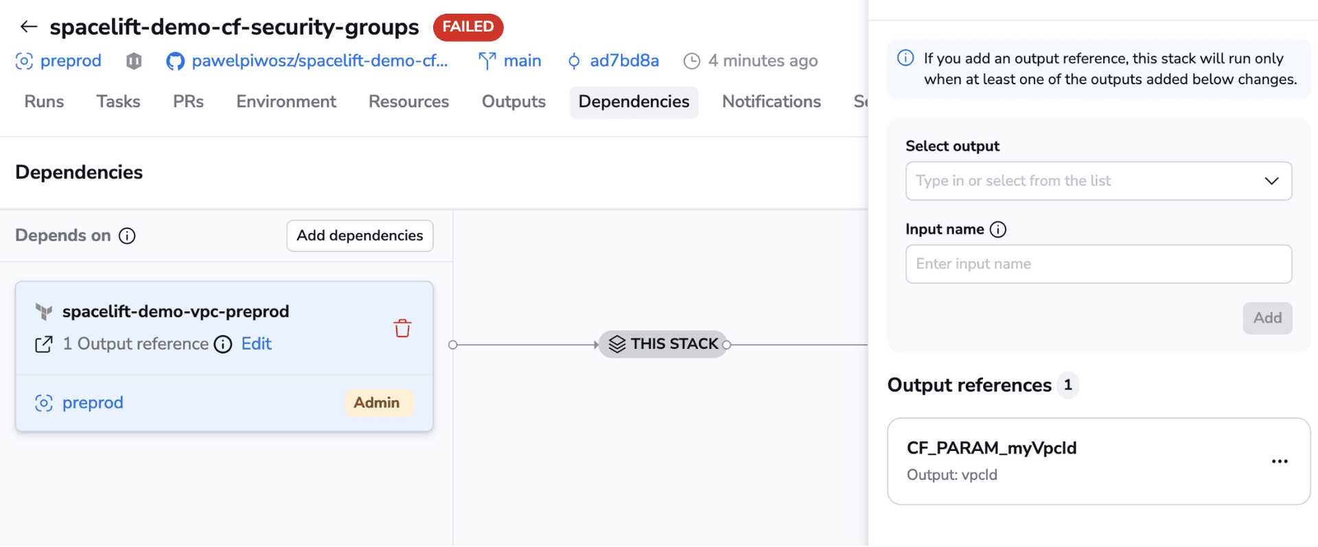 Introducing Stack Dependencies v.2