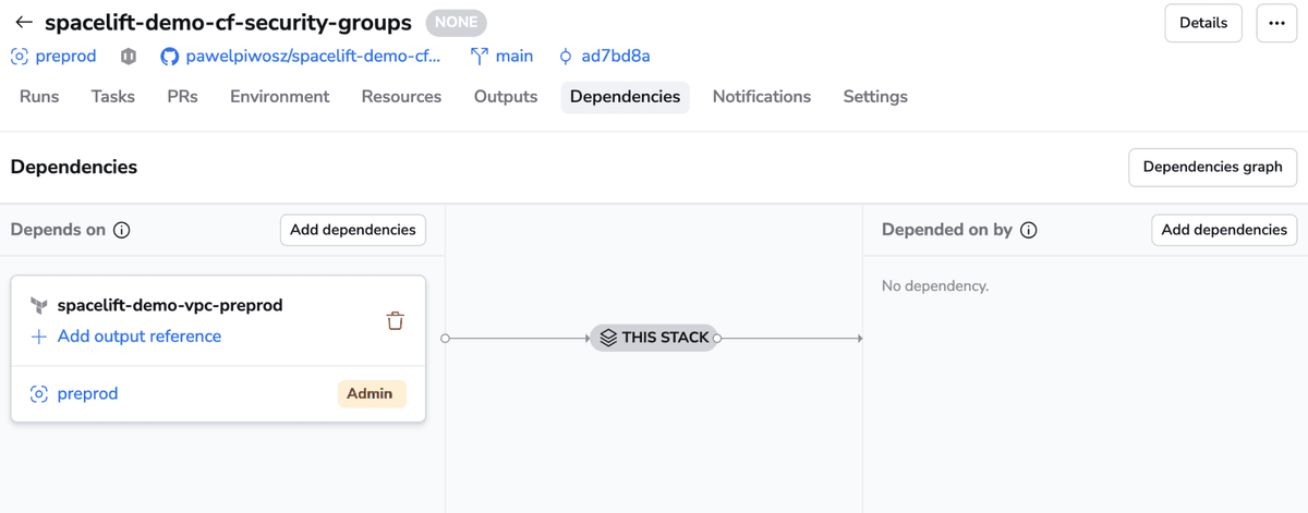 Introducing Stack Dependencies v.2