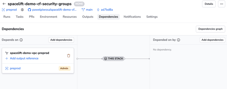 Introducing Stack Dependencies v.2