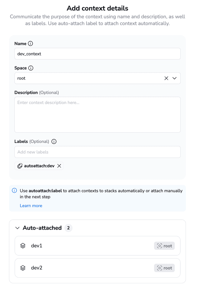 Introducing Context Auto-Attachment