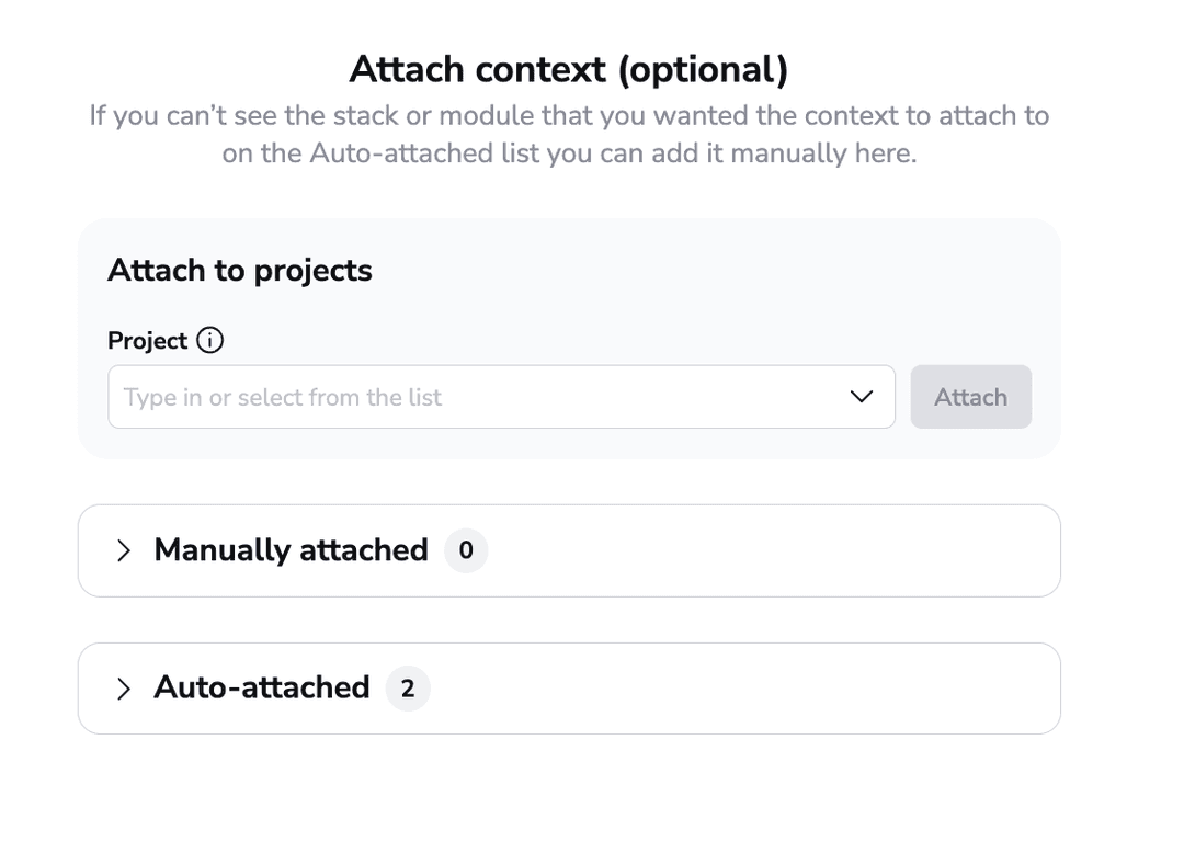 Introducing Context Auto-Attachment