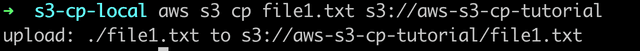 AWS S3 Cp [Copy] Command Overview with Examples