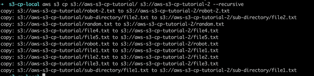 Aws S3 Cp [copy] Command Overview With Examples