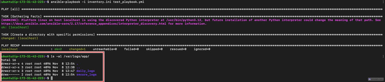 How to Create a Directory in Ansible Step-by-Step