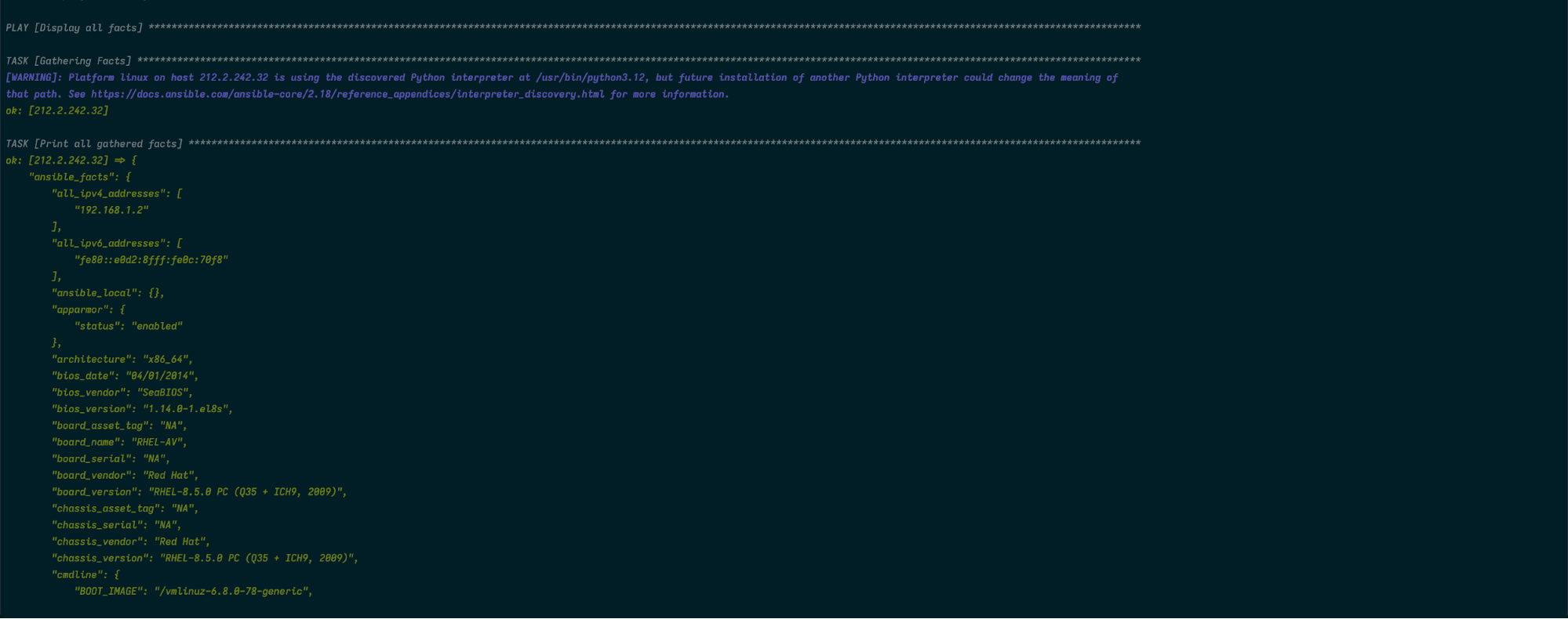 Guide to Ansible Facts and Fact Gathering